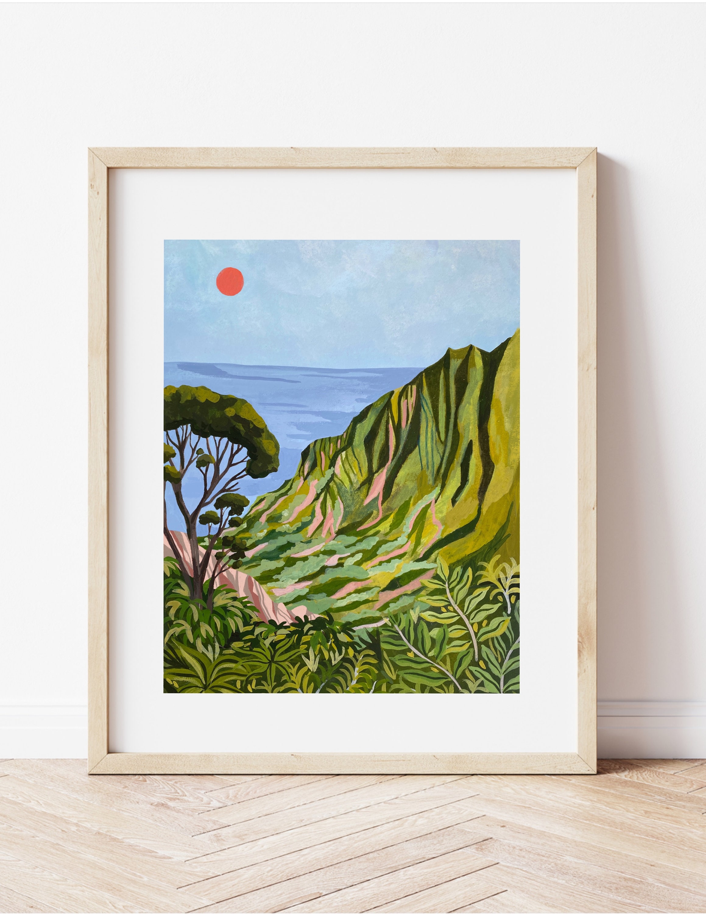 Napali Coast From Kalepa Ridge: Wall Art, Art Print, Napali, Hawaii ...