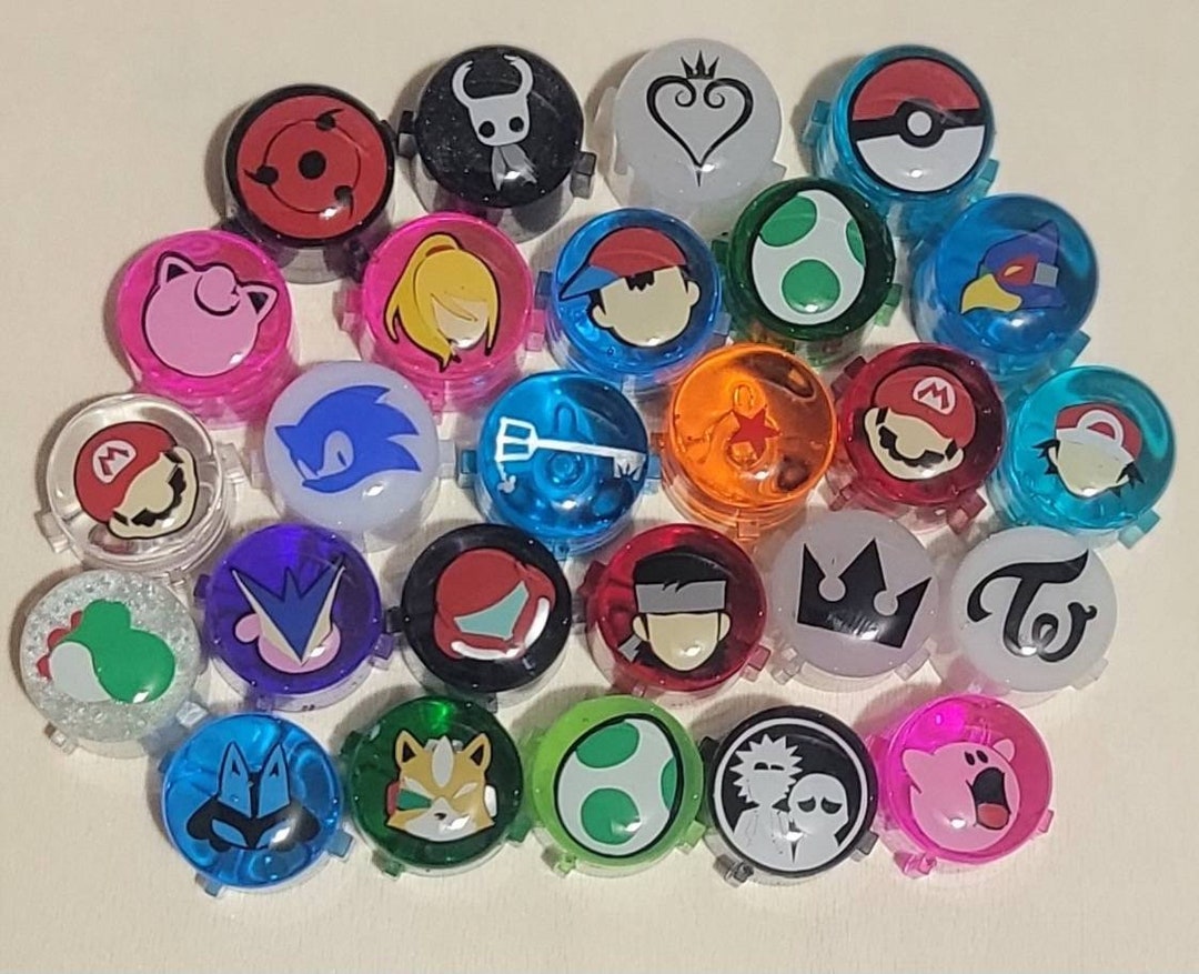 Nintendo Gamecube Custom Buttons - Etsy