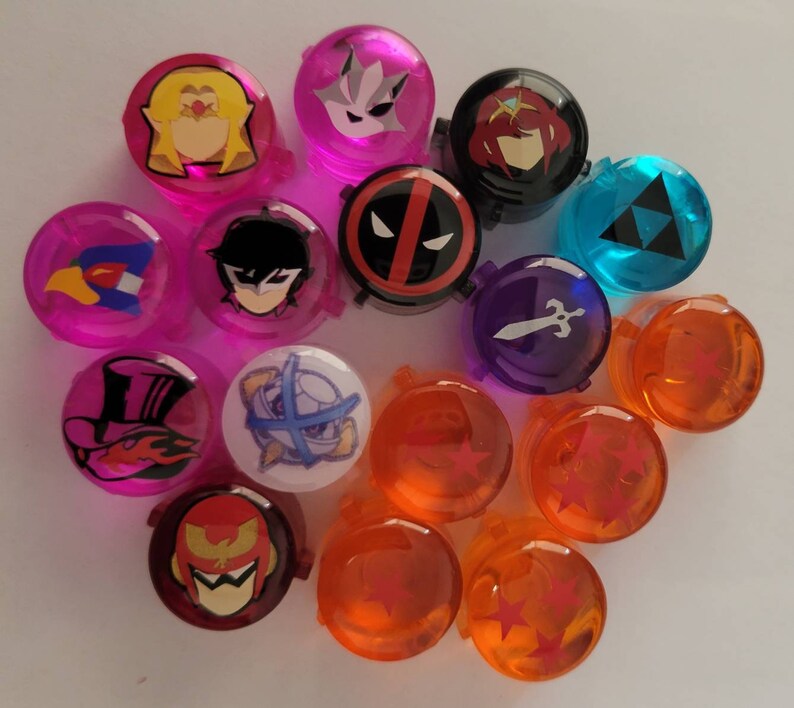 Nintendo Gamecube Custom Buttons - Etsy