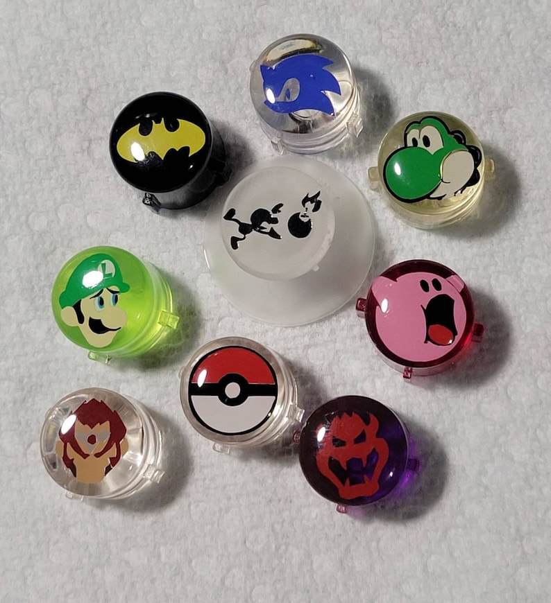 Nintendo Gamecube Custom Buttons - Etsy