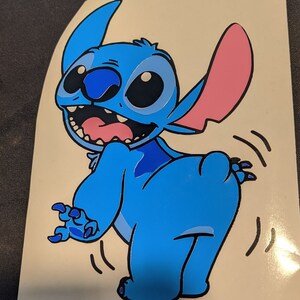 Stitch Vinyl Decal - Etsy