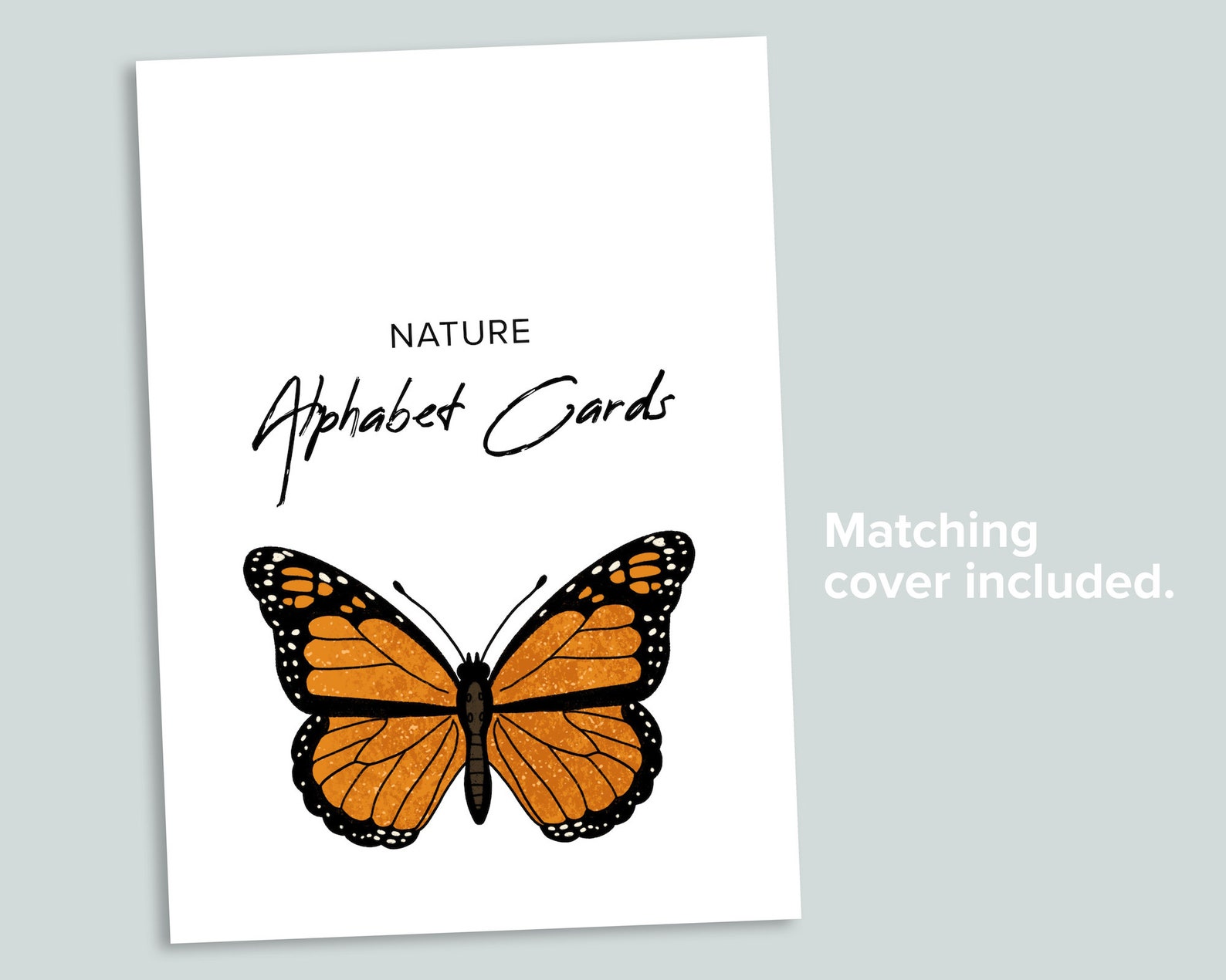 Nature ABC Cards Printable | Homeschool Printables Preschool Nursery ...