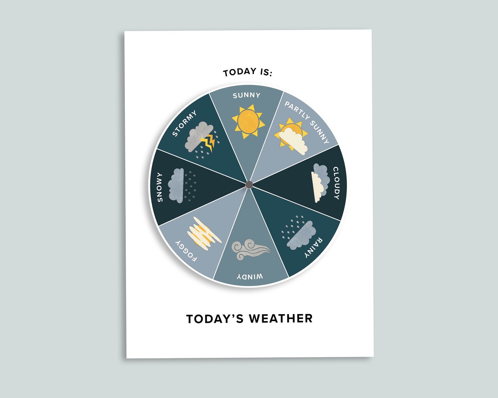 Weather Printable BUNDLE Homeschool Kids Calendar Printables - Etsy