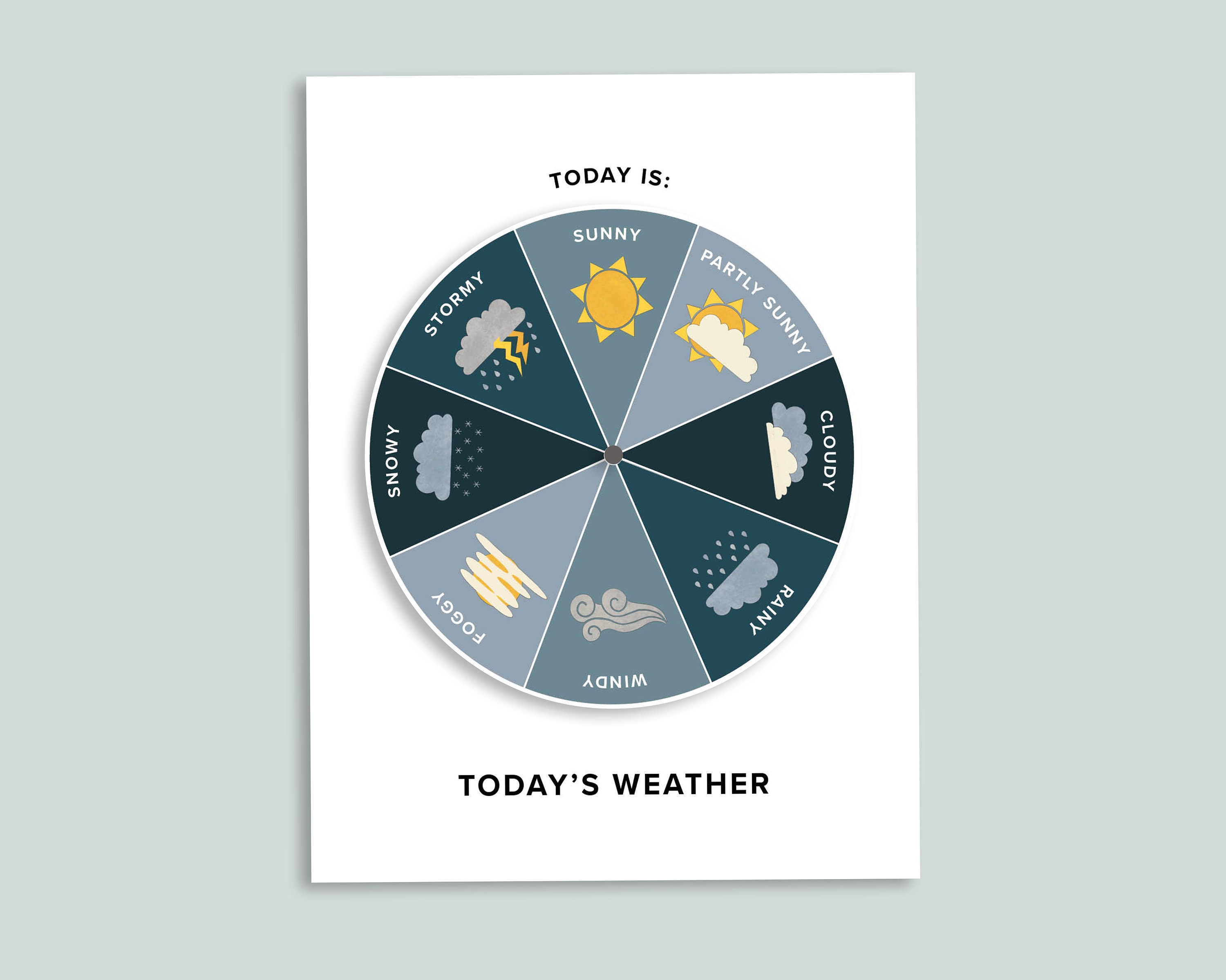 Weather Printable BUNDLE Homeschool Kids Calendar Printables - Etsy