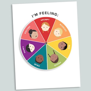 Emotions Bundle Flashcards Printable | Feelings Flash Cards ...