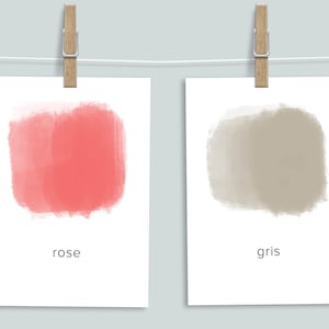 BUNDLE French Preschool Bilingual Homeschool Printable | Color Nature ...