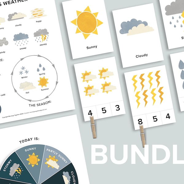 Weather Chart - Etsy