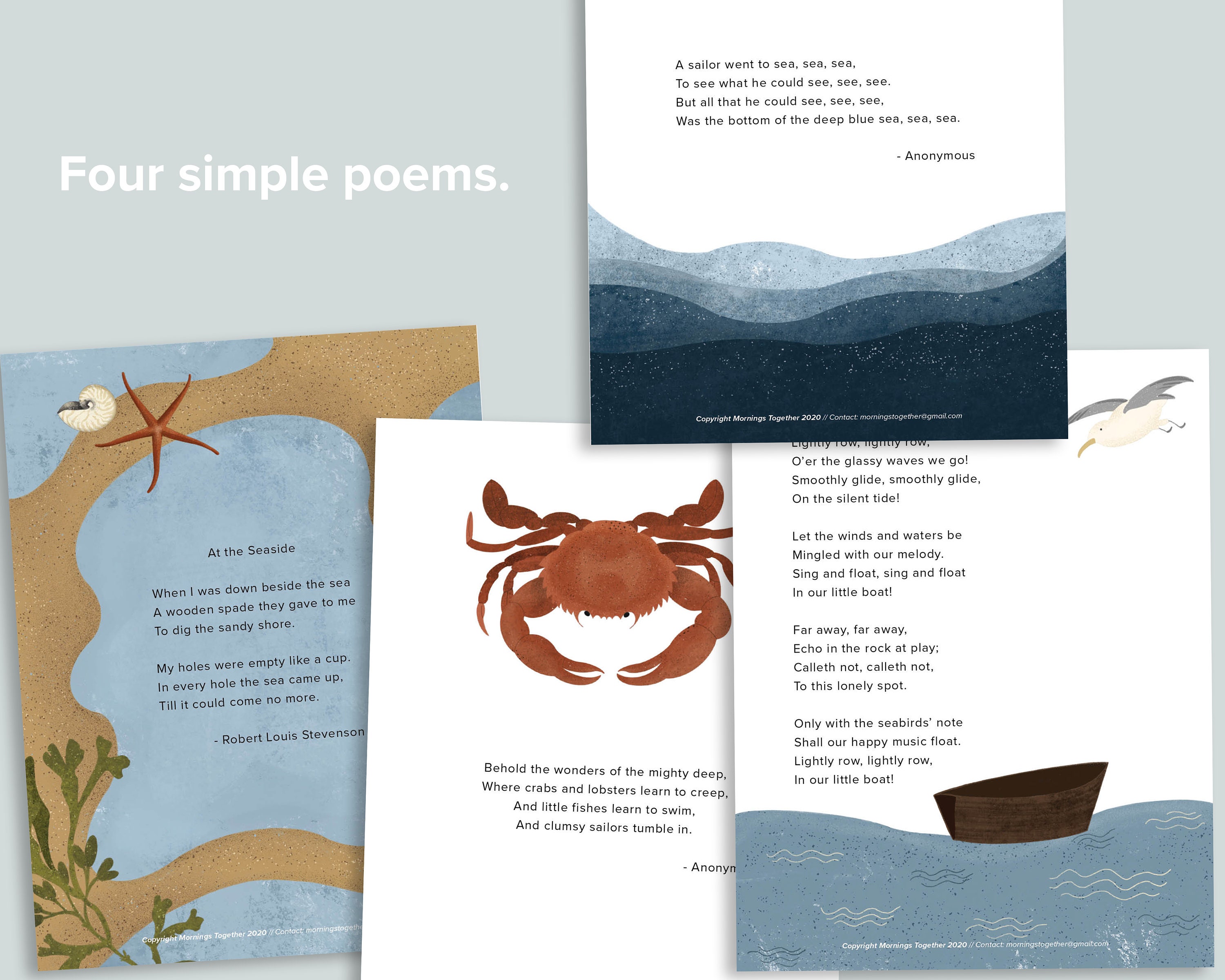 Preschool Circle Time Morning Menu Book | Printable Calendar Pages ...