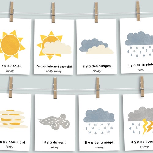 BUNDLE French Preschool Bilingual Homeschool Printable Color - Etsy