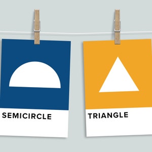 Shapes Printable Bundle Shape Flashcards Busy Book Quiet - Etsy