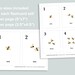 Bee Number Cards 1-20 Charlotte Mason Nature Flashcards Homeschool ...