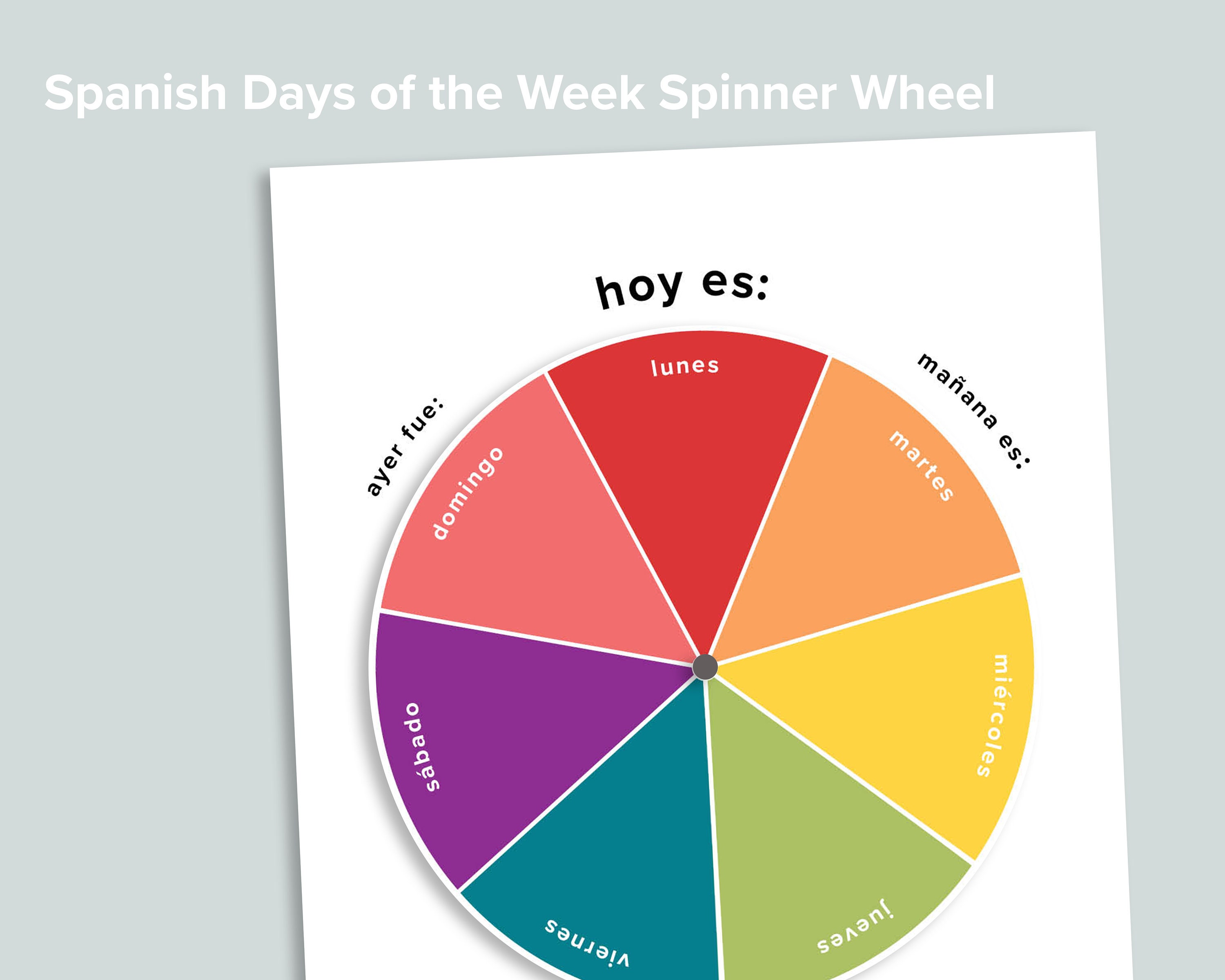 BUNDLE Spanish Preschool Homeschool Printable | Color Nature Number ...