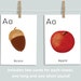 Nature ABC Cards Printable Homeschool Printables Preschool Nursery Wall ...