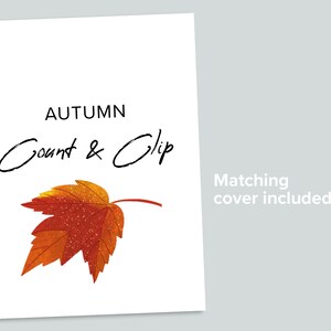 Autumn Count and Clip 1-20 Number Cards | Nature Homeschool Printables ...