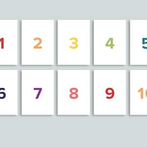 Number Cards 1-20 Printable | Preschool Homeschool Classroom | Math ...