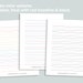 Lined School Paper Draw and Write Pages Printable | Kindergarten ...