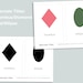 Minimalist Shapes Flashcards Printable Modern Basic Shape Flash Cards ...