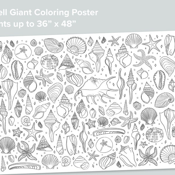 Ocean Coloring Pages - Etsy