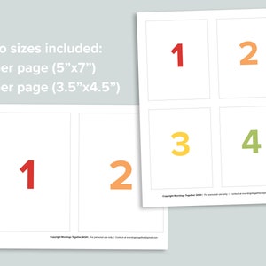 Number Cards 1-20 Printable | Preschool Homeschool Classroom | Math ...