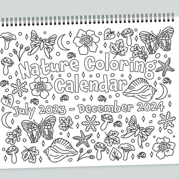 Nature Calendar - Etsy