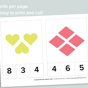 Shapes Printable Bundle Shape Flashcards Busy Book Quiet - Etsy