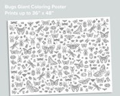 Coloring Poster, Giant Coloring Poster, Doodle, Doodle Coloring ...