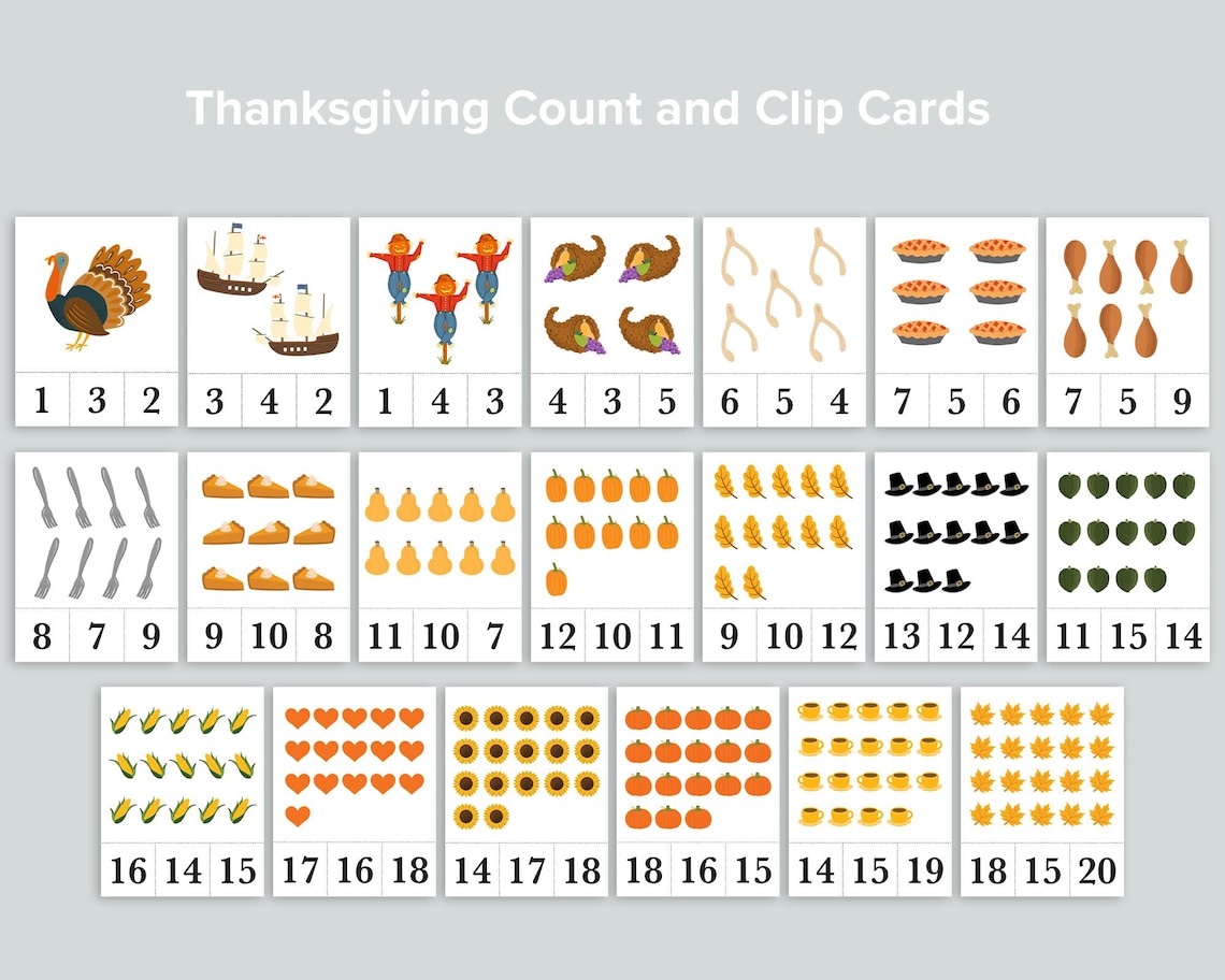 Thanksgiving Activity Pack | Homeschool Printables | Preschool ...