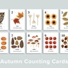 Nature Number Cards 1-20 Charlotte Mason Pre K Homeschool Printables ...