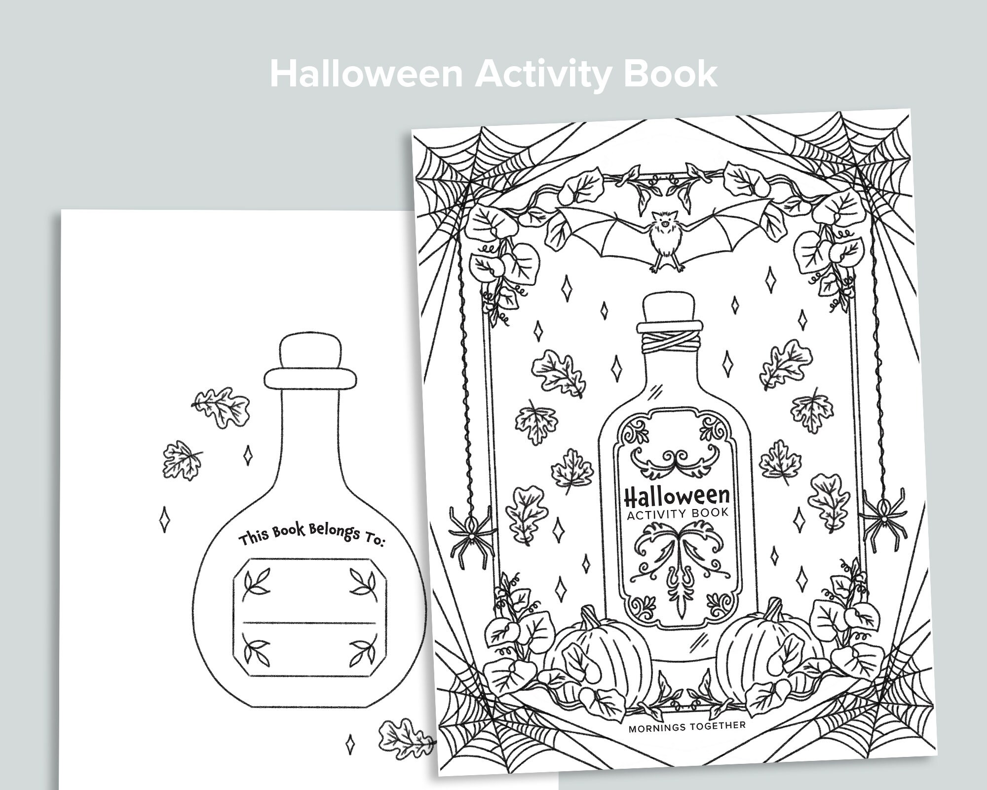 Halloween Activity Book | Printable Halloween Games for Kids | Nature ...