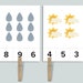 Count and Clip BUNDLE 2 Clothespin Number Cards Nature - Etsy