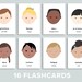 French & English Emotions Flashcards Printable | Feelings Flash Cards ...