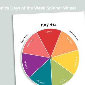 Spanish Preschool Circle Time Board Bundle | Printable DIY Learning ...