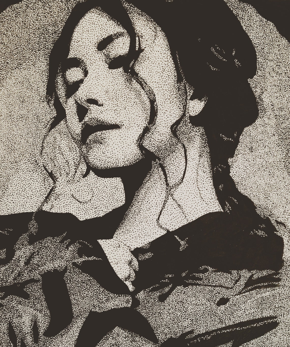 Custom Portrait Handmade Ink Portrait Stippling Portrait - Etsy Canada