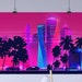 Synthwave Neon City: Vice City synthwave/vaporwave/cyberpunk Aesthetic ...