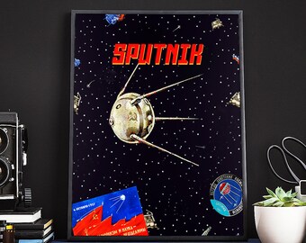 Sputnik Art | Etsy