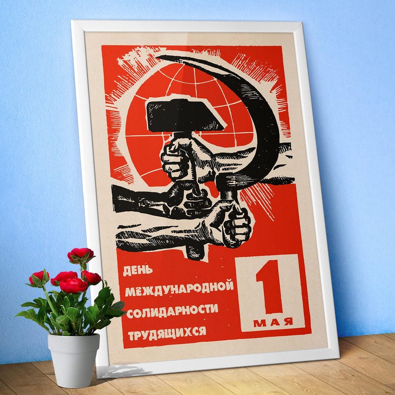Communist Posters - Etsy
