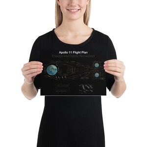 Apollo 11 Flight Plan (enlarged and Digitally Remastered) — Space ...