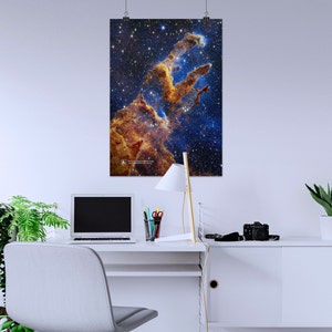 JWST Pillars of Creation 2022 (james Webb/jwst), Eagle Nebula M16 ...