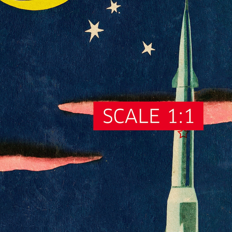 To Other Planets!, USSR, 1959 — Soviet Vintage Space Poster, Retro ...