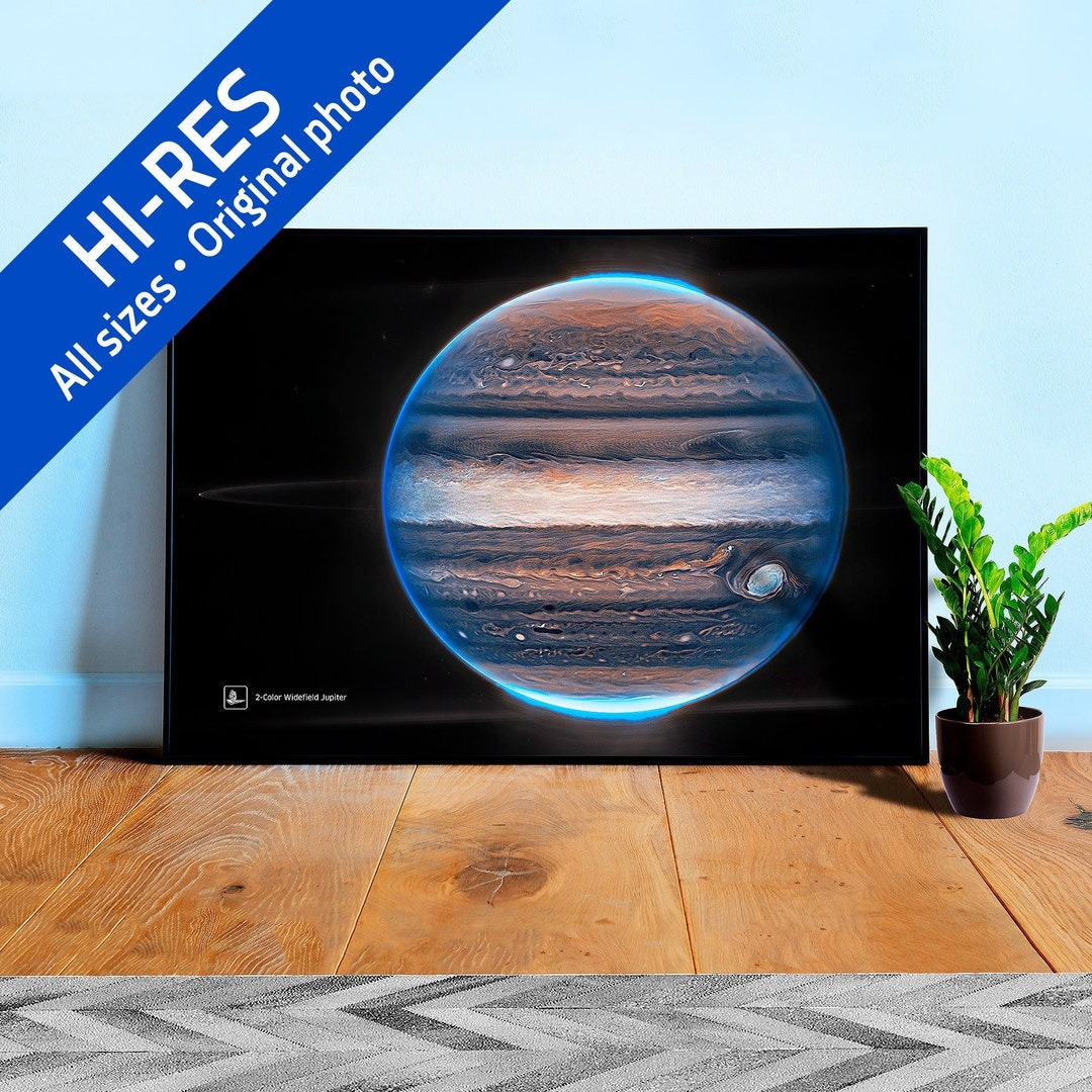 JWST Jupiter 2022 james Webb/jwst Space Poster, Science Poster, Space ...