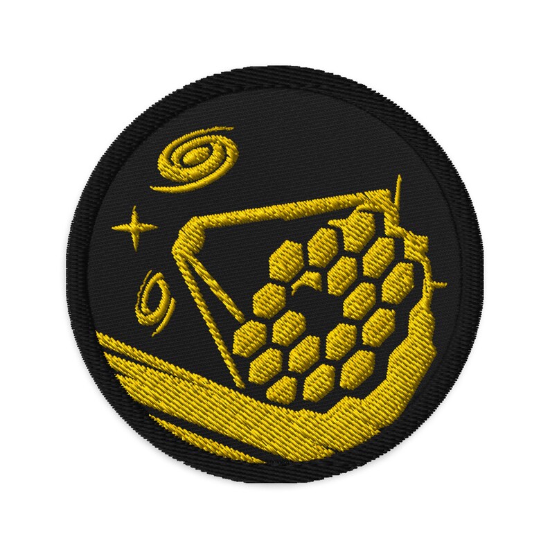 James Webb Space Telescope JWST NASA — Embroidered Patches, Space Patch ...