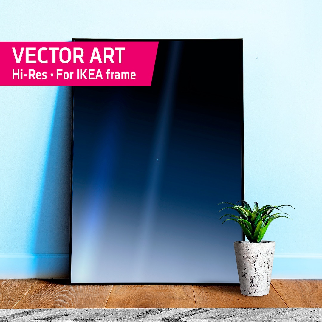 Pale Blue Dot Poster, NASA Voyager 1 (2020 Revision) — Space Poster ...