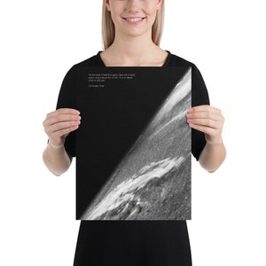 The First Photo of Earth From Space, 1946 — Space Poster, Science ...