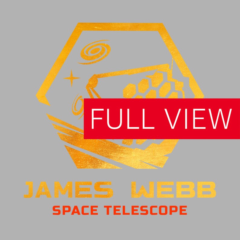 JWST NASA James Webb Space Telescope Logo Unisex Space - Etsy