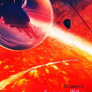 55 Cancri E NASA Visions of the Future Space Poster, Science Poster ...