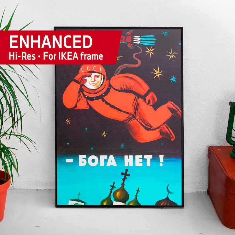 Propaganda Scifi Poster - Etsy