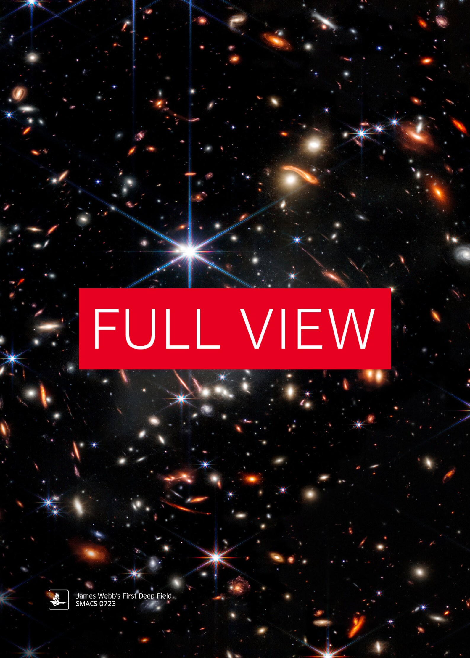 James Webb's First Deep Field james Webb/jwst Metal - Etsy