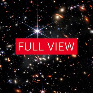James Webb's First Deep Field (james Webb/jwst) — Metal Prints. Space ...