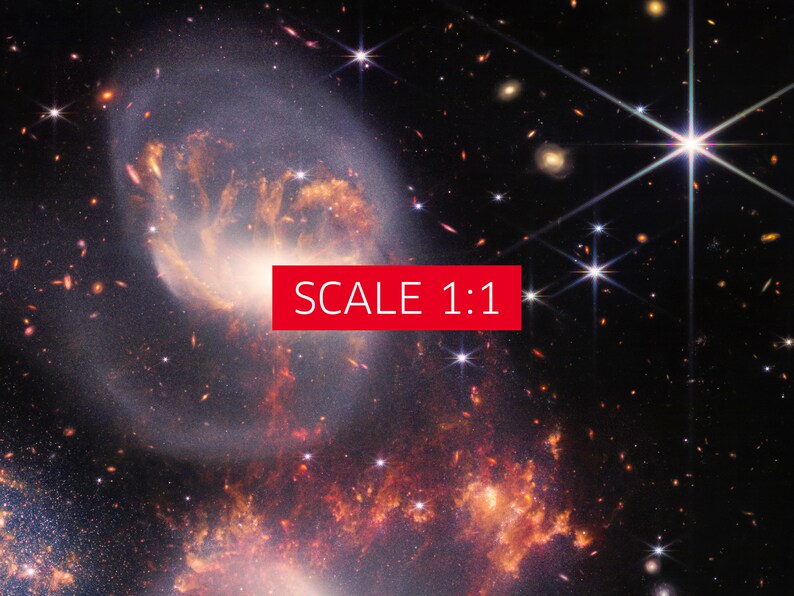 Stephans Quintet Hickson Compact Group 92 HCG 92 james - Etsy