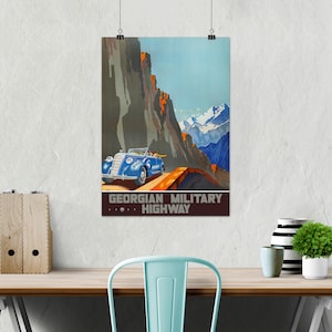 Georgian Military Highway, Georgia, USSR 1939 — Soviet Retro Travel ...